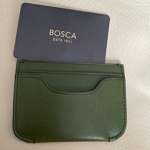 Bosca | Bags | Bosca Italian Mens Credit Card Case | Poshmark